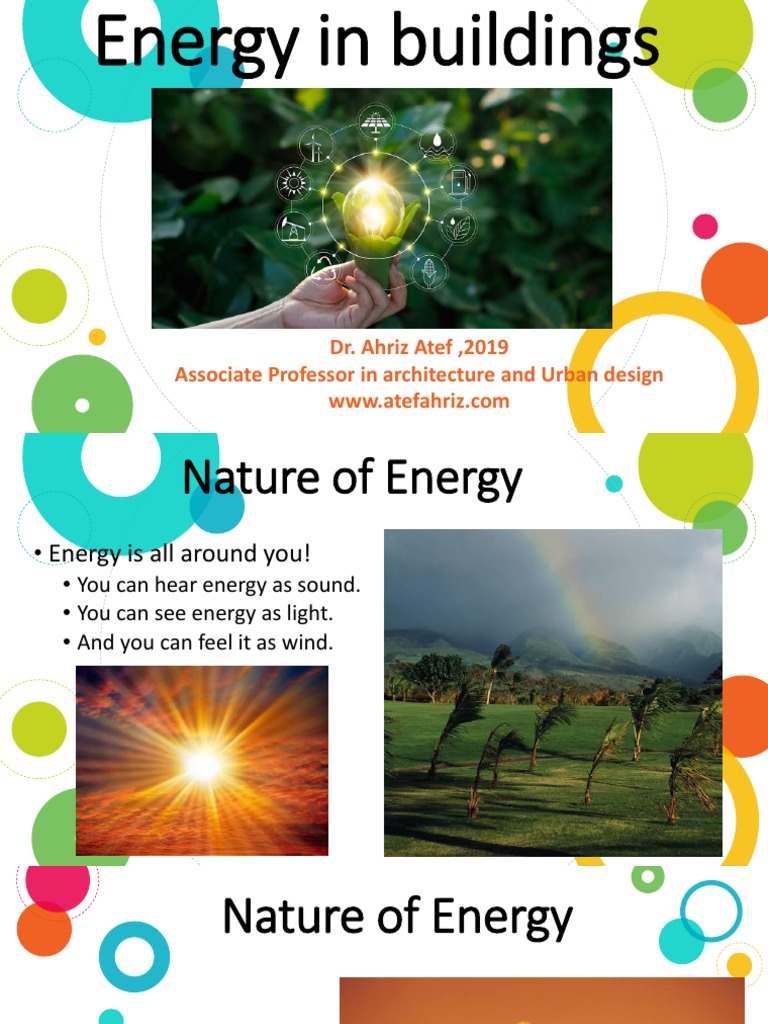 03 Energy in Architecture | PDF | Energy Development | Renewable Energy