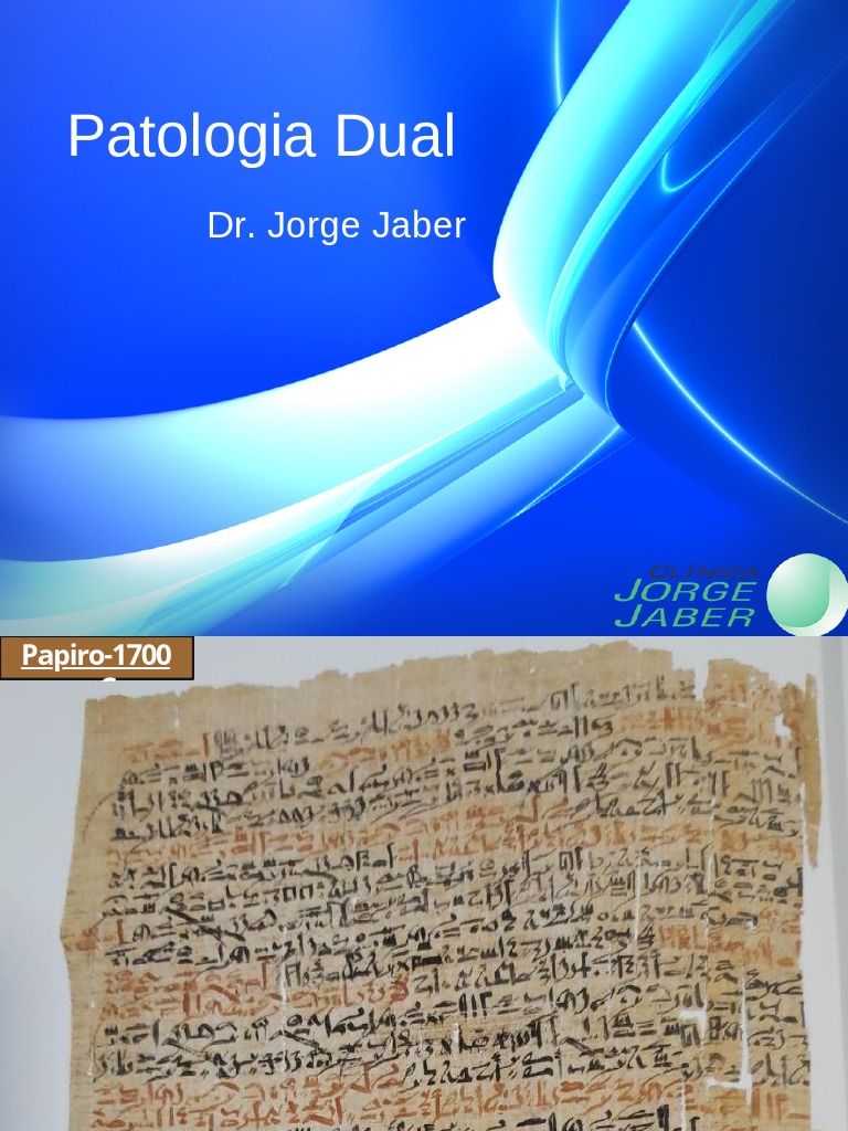 Patologia Dual | PDF | Distúrbio mental | Psiquiatria