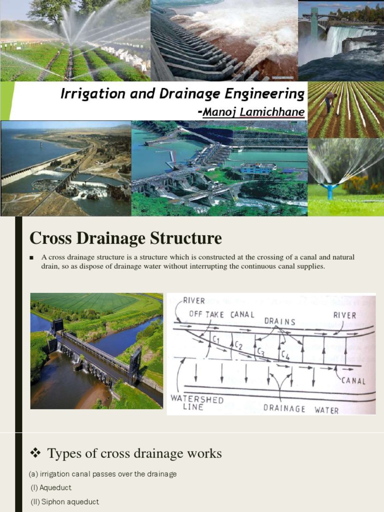 Cross Drainage Structure | PDF