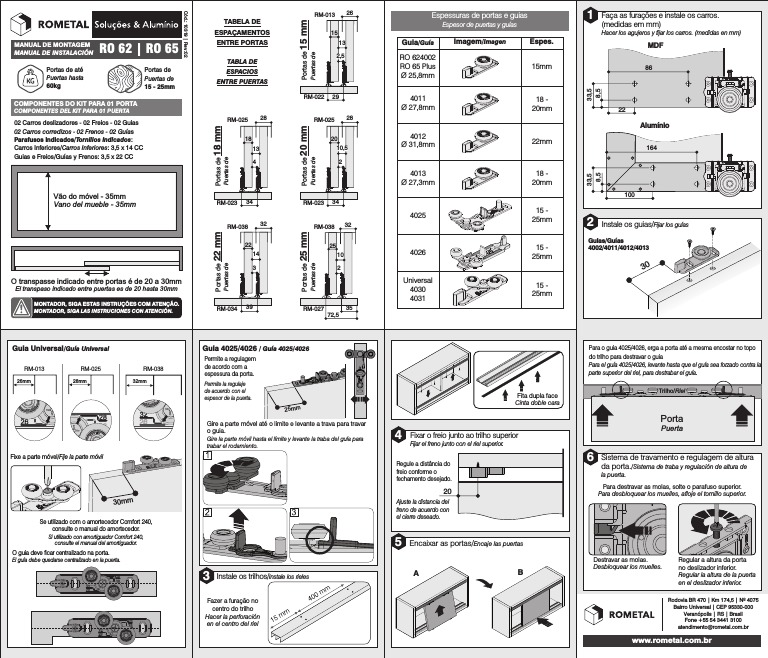 65 - Manual de Montagem | PDF