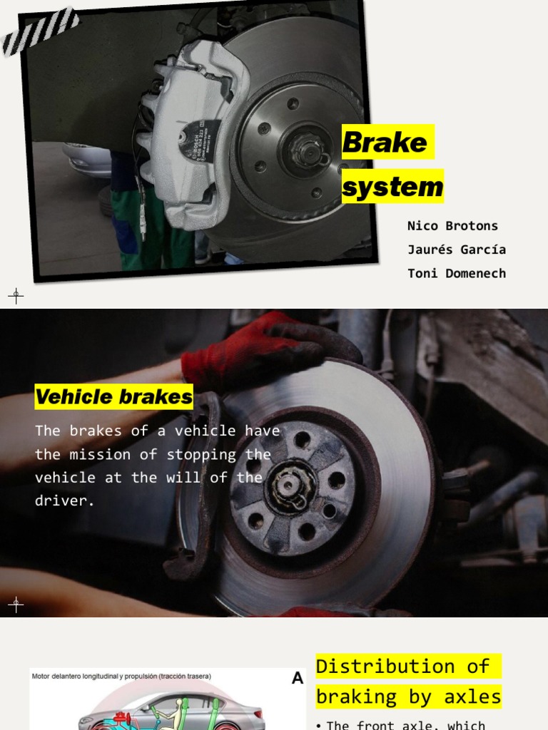 Brake System | PDF | Brake | Vehicle Technology
