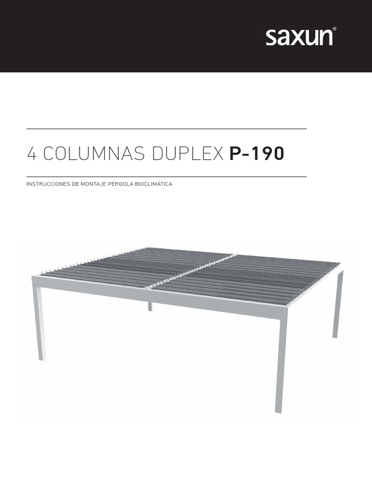MM PB P 190 4 Columnas Duplex mk0572 Esp 010220 | PDF | Residuos ...
