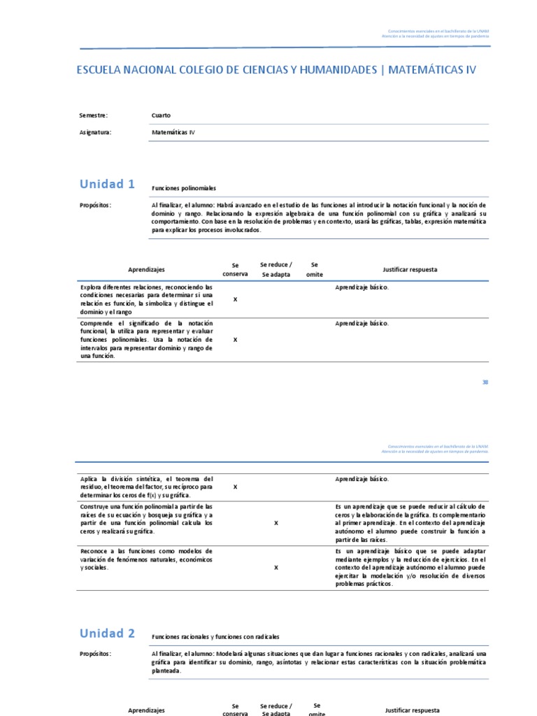04_matematicas_IV_cch | PDF | Funcion exponencial | Aprendizaje