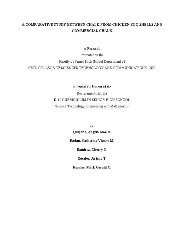 Chalk Research | PDF | Chalk | Limestone