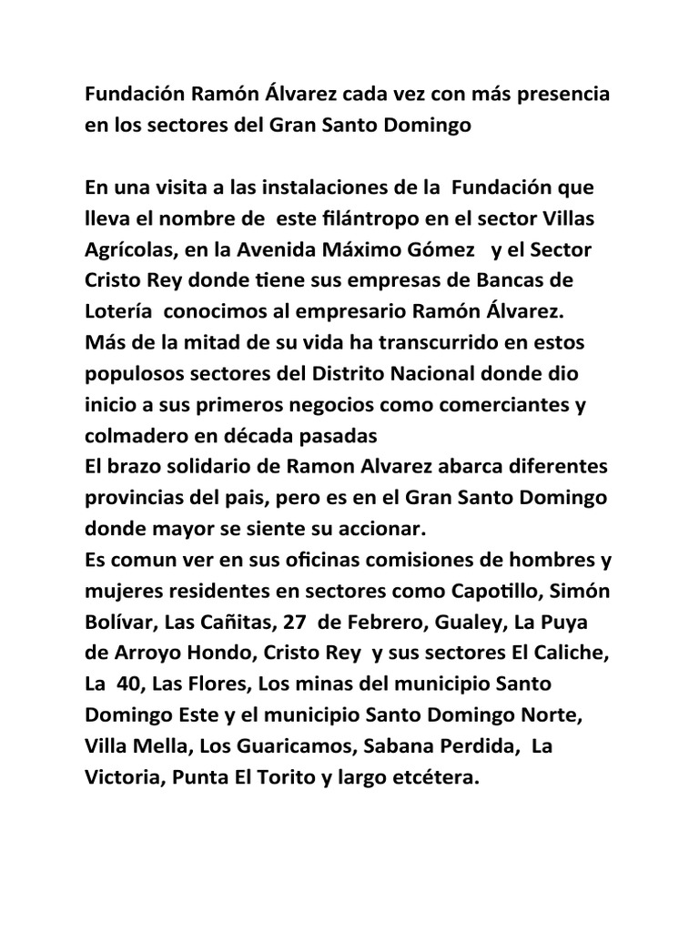 Ramon Alvarez A | PDF
