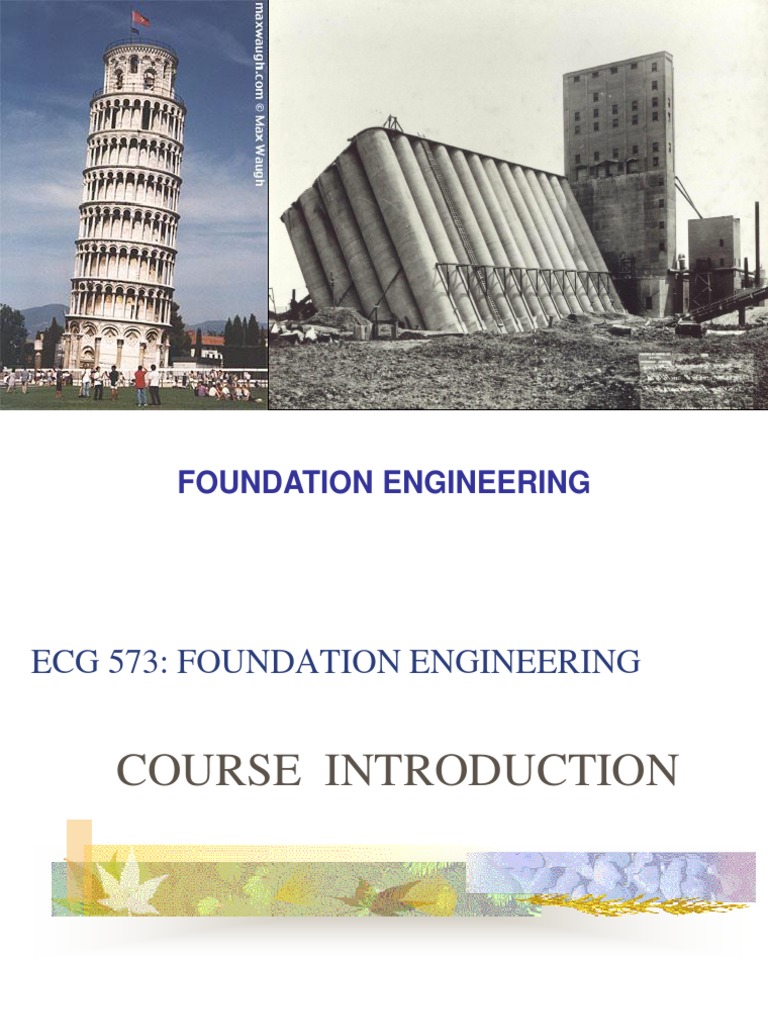 Foundation Engineering Course Overview | PDF | Deep Foundation | Soil ...