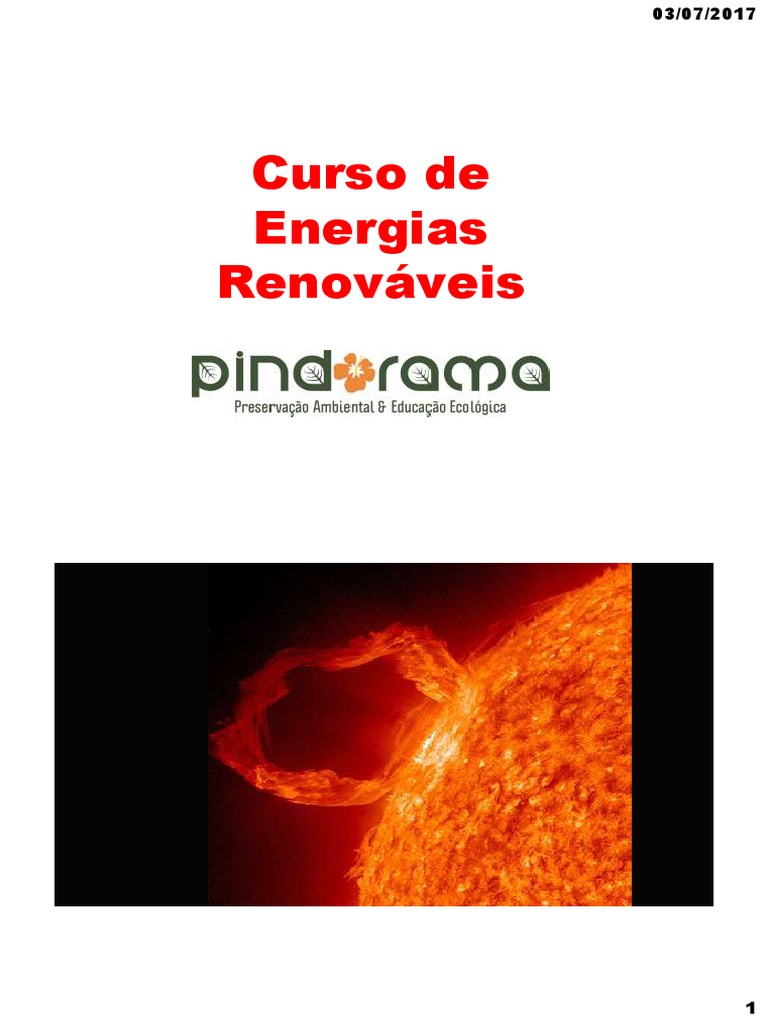 Energias Alternativas SLIDES | PDF | Energia solar | Energia renovável