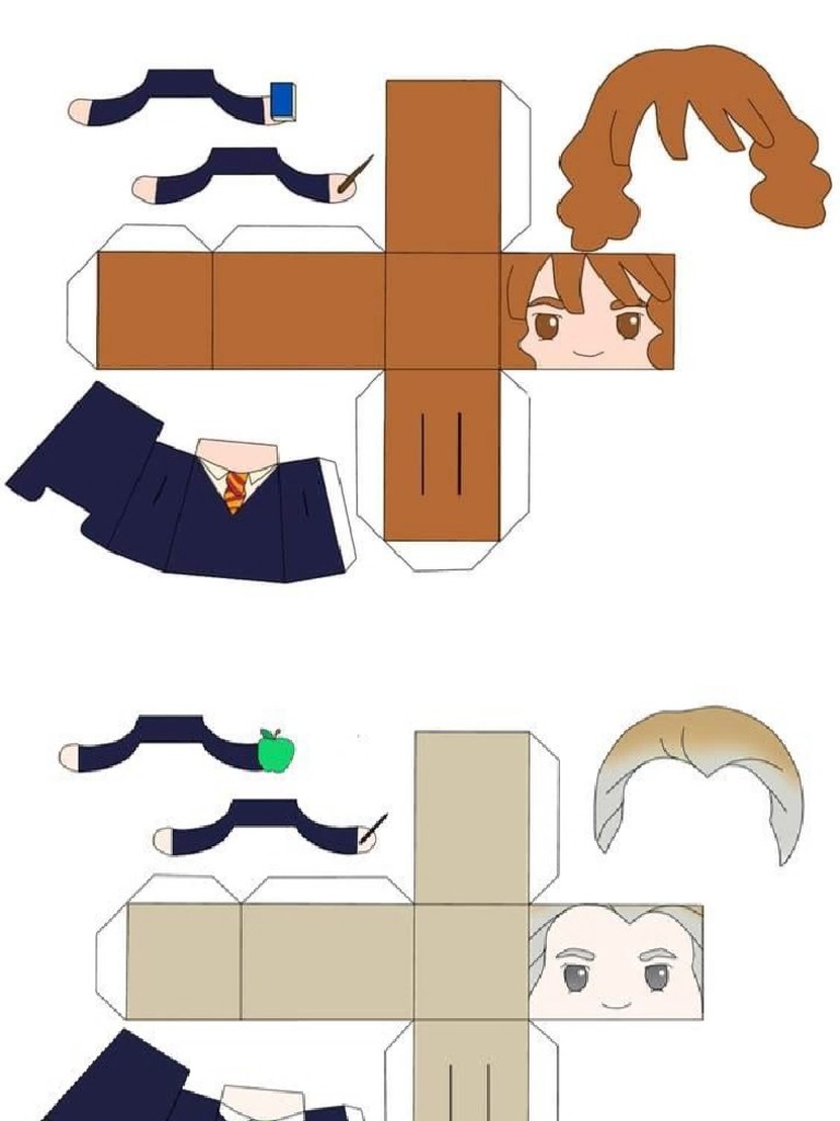 Personajes Armables de Harry Potter | PDF