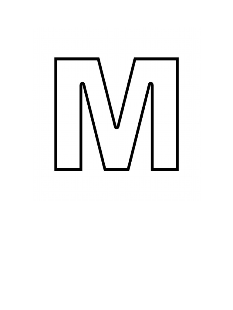 Letra M | PDF