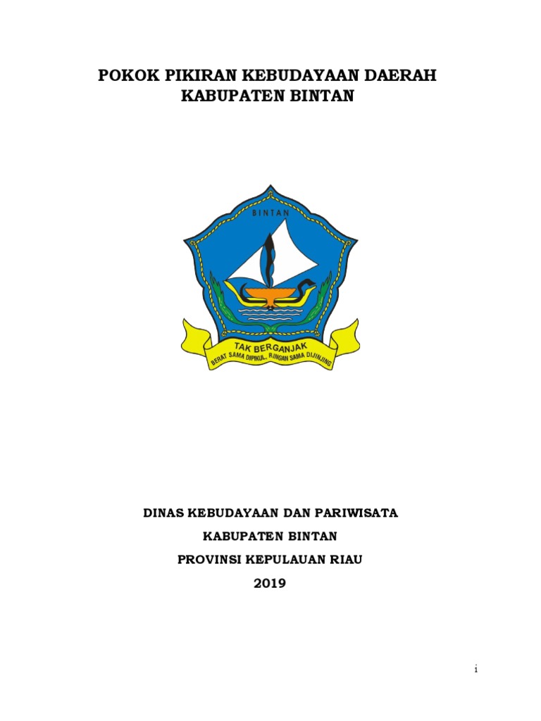 PPKD Kabupaten Bintan Ok | PDF