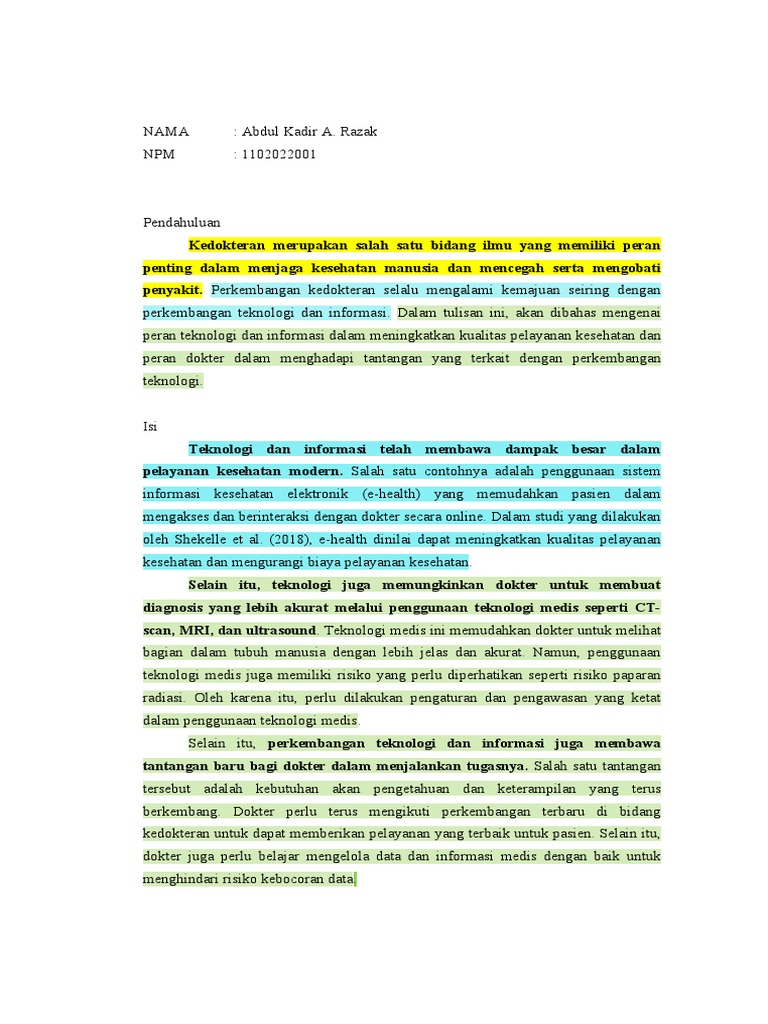 Esai Akademik | PDF