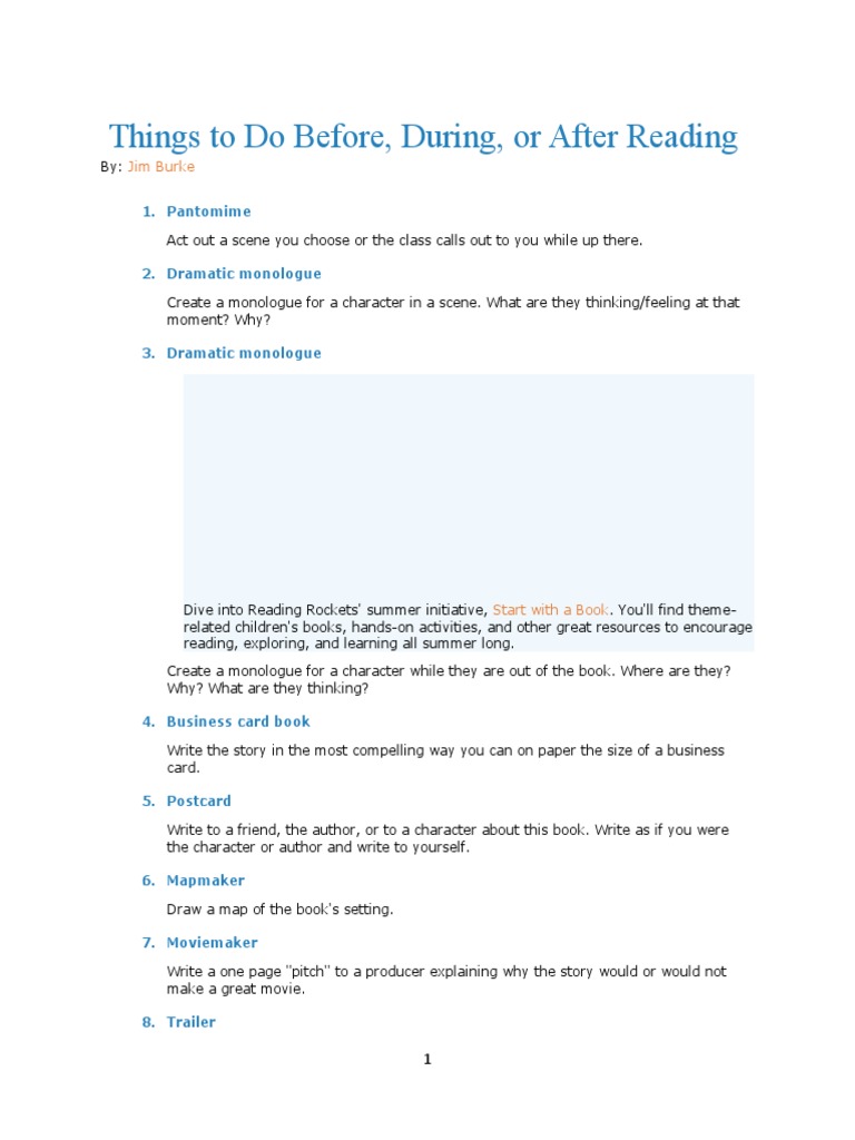 Enhancing Reading Comprehension Activities | PDF | Witness | Books