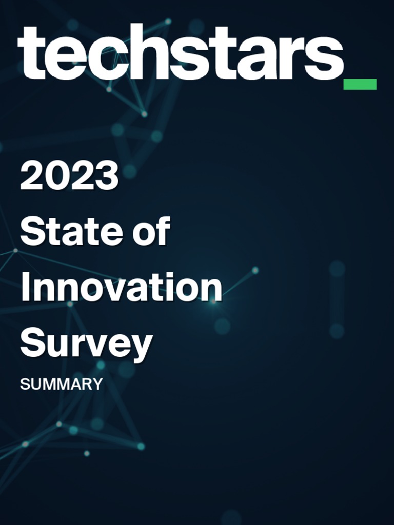 Techstars Report | PDF | Startup Company | Small Business & Entrepreneurs