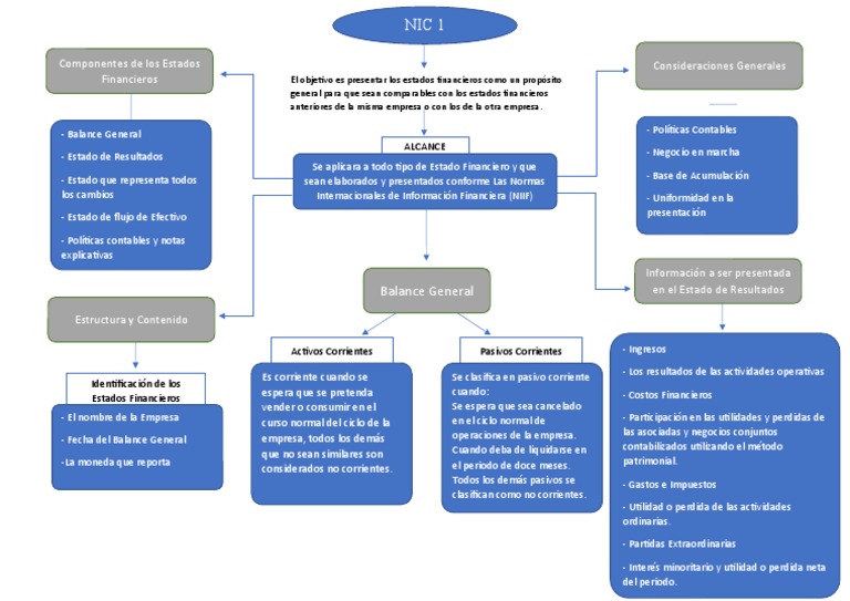 Nic 1 | PDF | Estado de resultados | Estado financiero