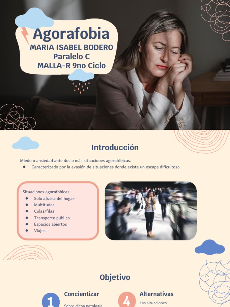 Agorafobia: Síntomas y Tratamientos | PDF | Ansiedad | Agorafobia