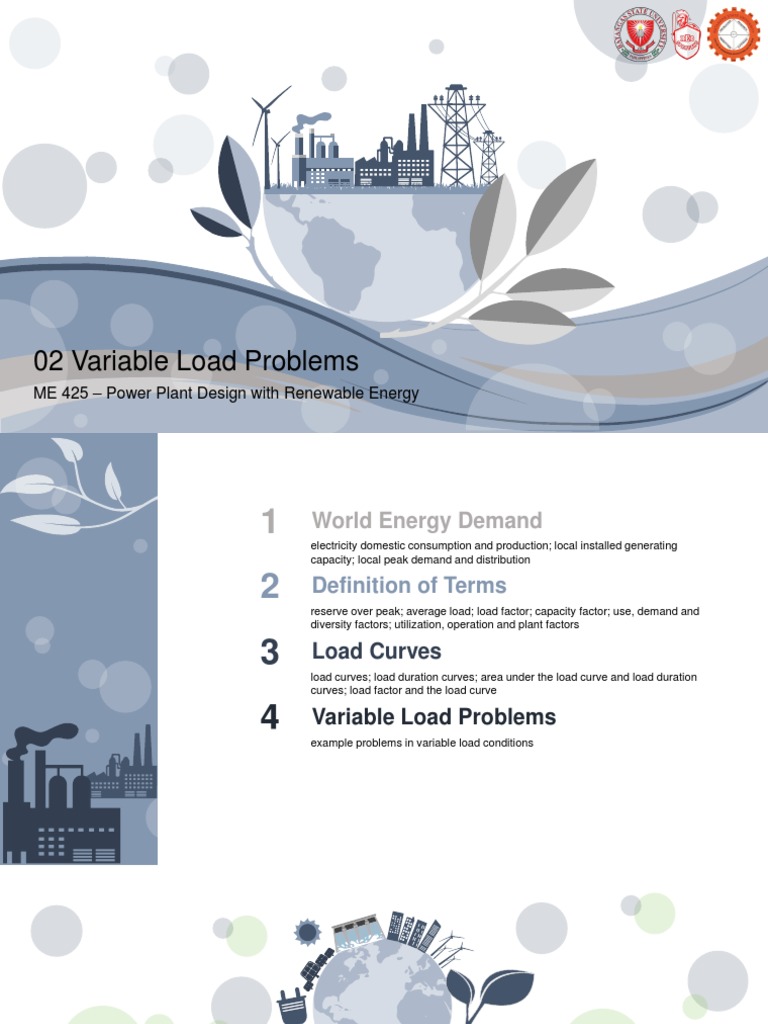 Variable Loadings in Power Station | PDF | Electrical Engineering | Electromagnetism