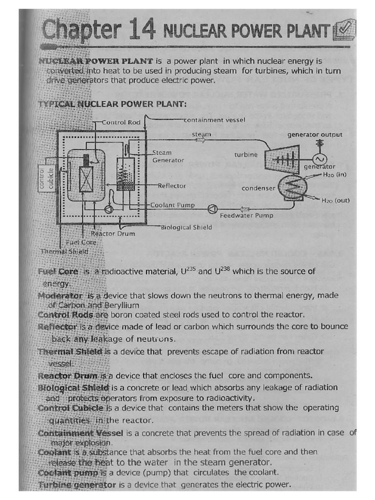 Nuclear Power Plant Sample Problems | PDF