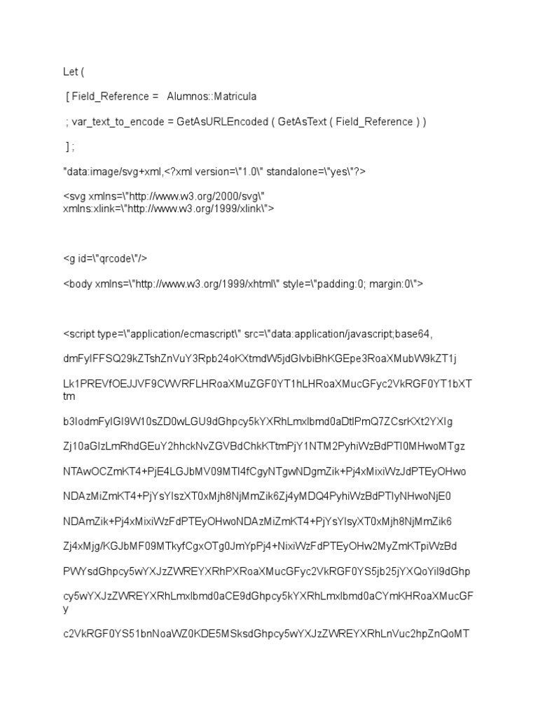 Codigo QR Filemaker | PDF | Technology & Engineering