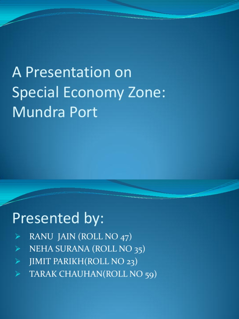 Mundra Final | PDF | Economy (General) | Economies