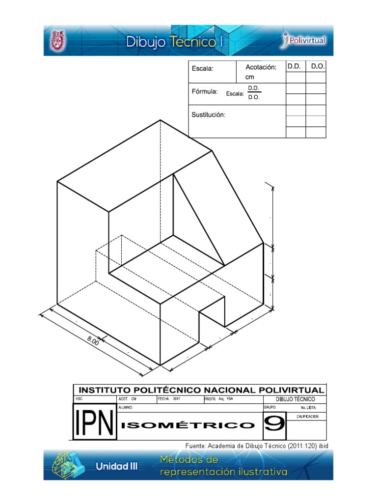 Dibujos Isometricos | PDF