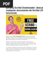Descarga Documentos en Scribd | PDF | Informática