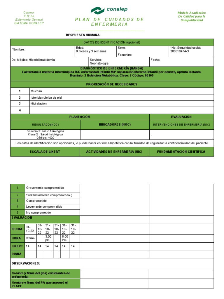 ++ Formato Place Guia++-1 | PDF | El embarazo | Enfermería
