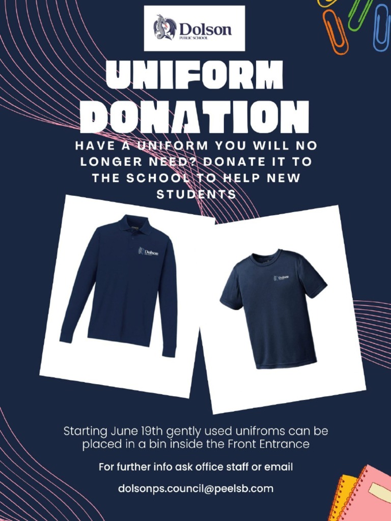 Donation Uniforms Pdf