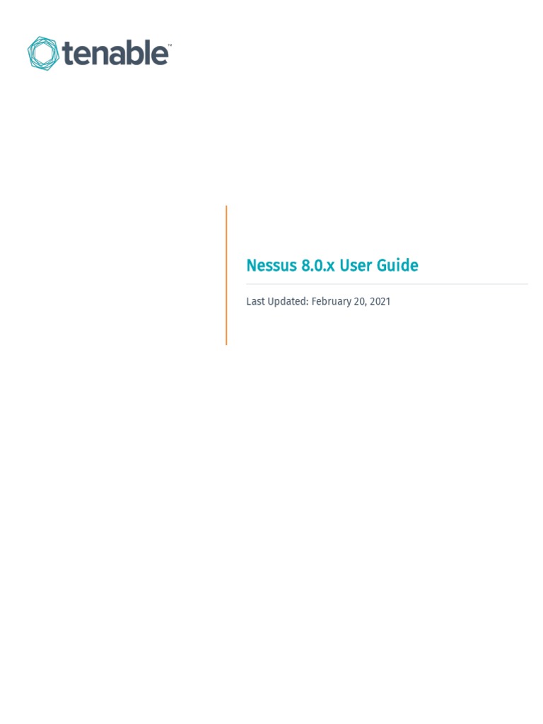 Nessus 8 0 | PDF | Security | Computer Security