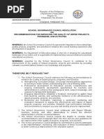 SGC Action Plan For School Year 2023-2024 | PDF