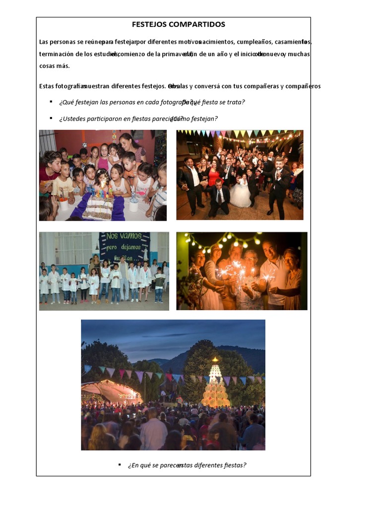 Fiestas Populares Primer Cuadernillo ABC | PDF | Carnaval