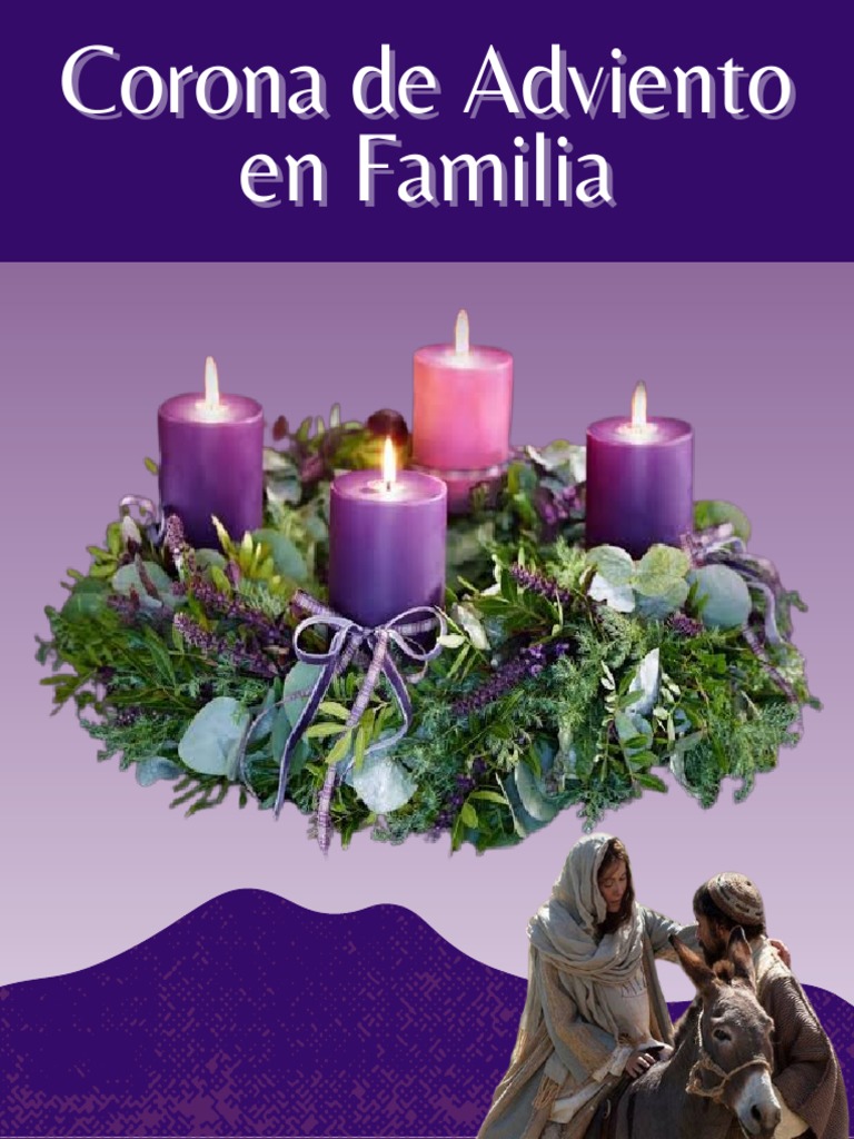 Corona de Adviento 2021 | PDF | Adviento | orador del Señor