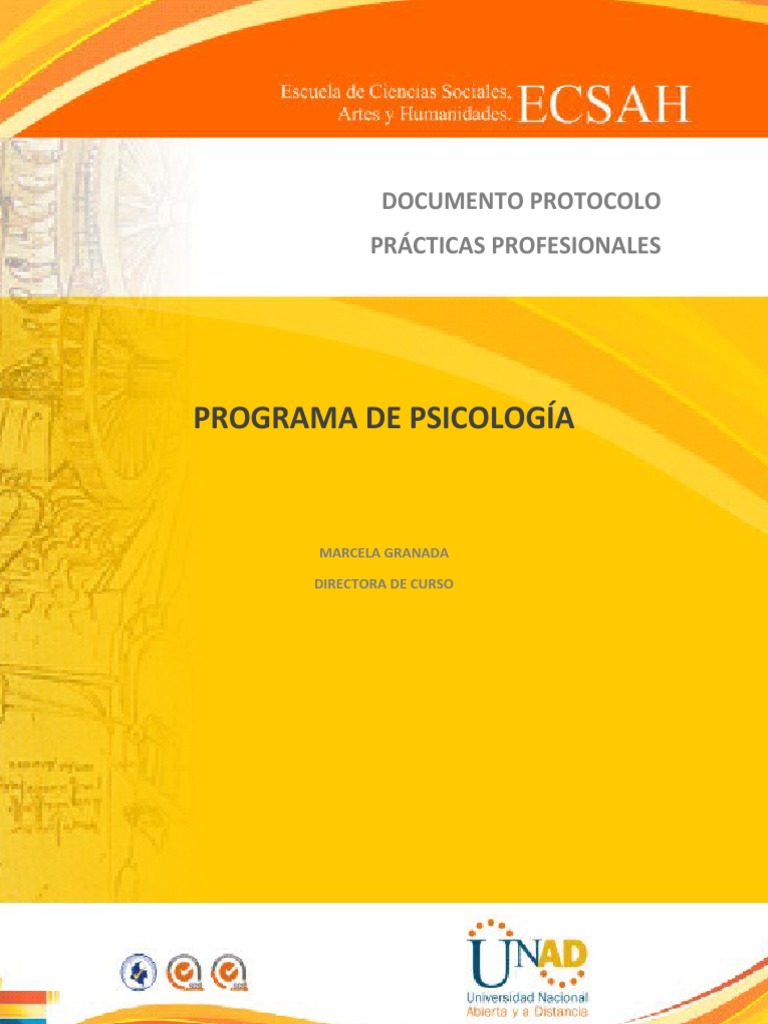 PROTOCOLO CURSO DE PRÁCTICA PSICOLOGIA | PDF | Sicología | Evaluación