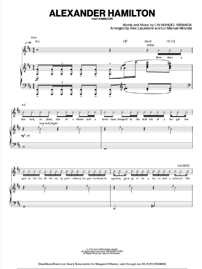 Alexander Hamilton | PDF