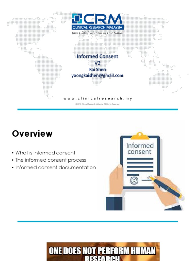 GCPR Series Informed Consent | PDF | Informed Consent | Institutional ...