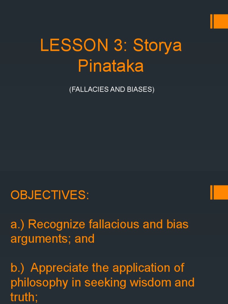 Fallacies and Biases | PDF | Bias | Fallacy