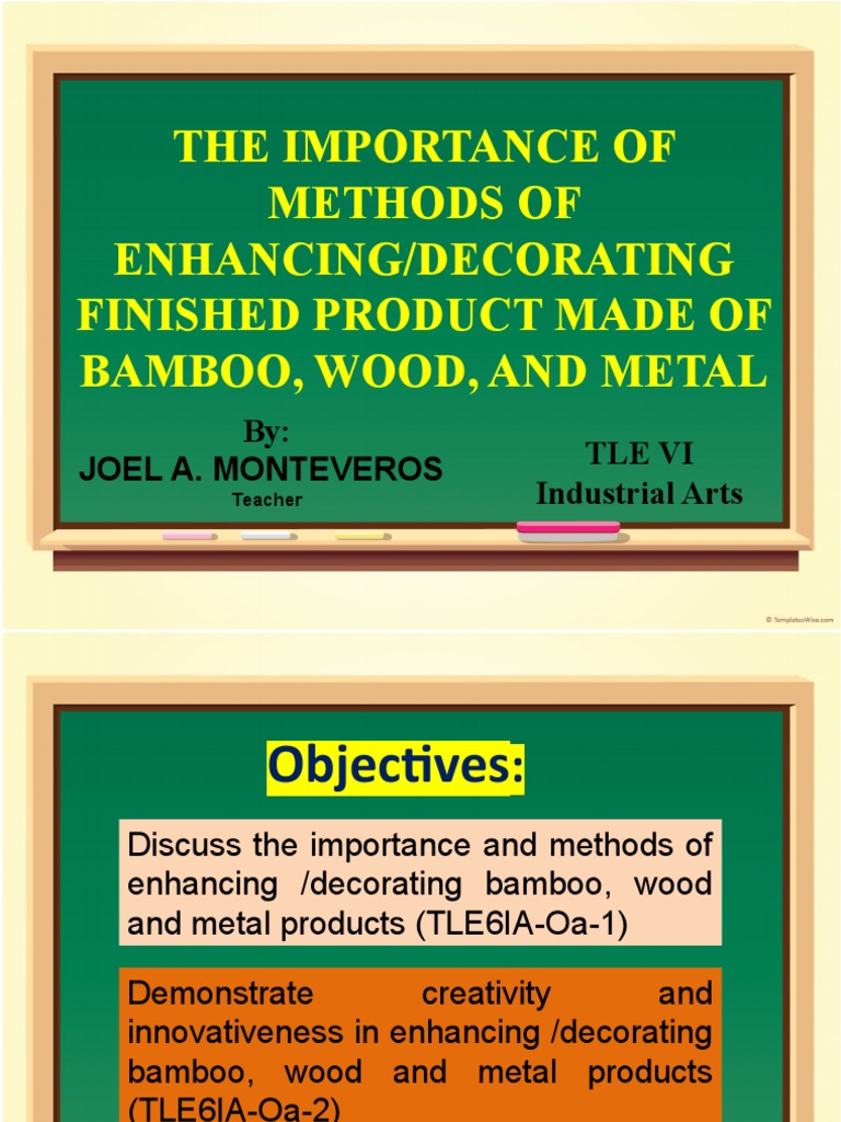 Lesson 1 Methods of Enhancing Decorating Products | PDF | Paint ...