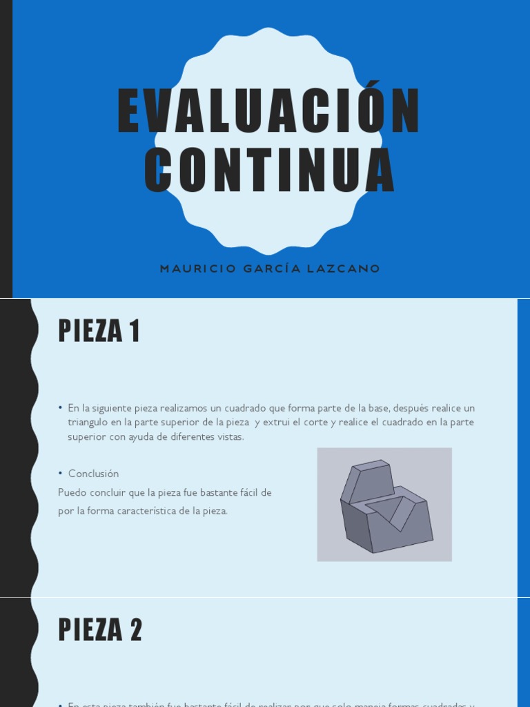 Evaluación continua | PDF Evaluación continua | PDF