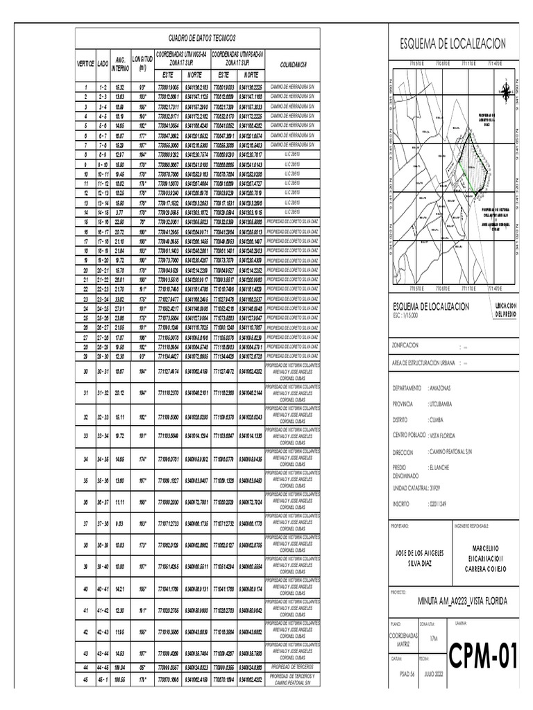 Am A0223 Vista Florida Cpm-01 | PDF