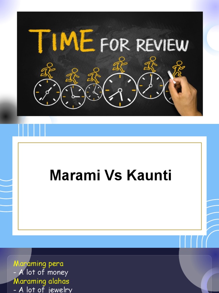 Review in Tagalog Words | PDF | Linguistics