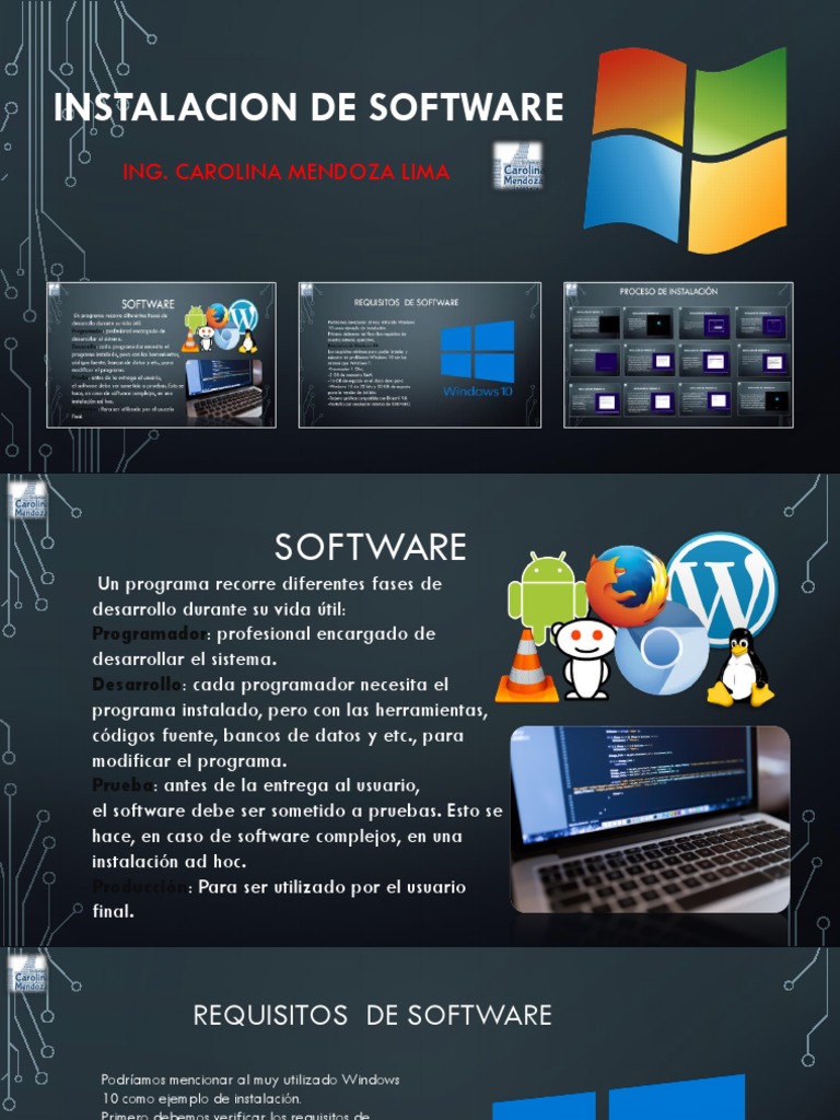 1.instalacion de Software | PDF | Windows 10 | Arranque 1.instalacion de Software | PDF | Windows 10 | Arranque