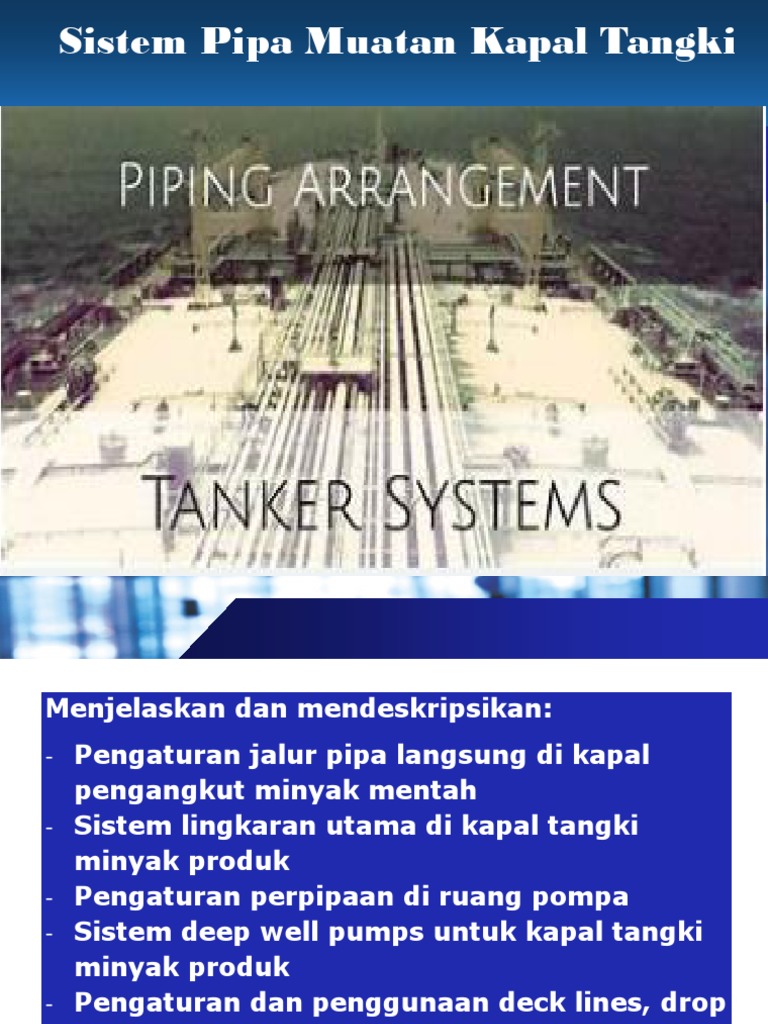 Sistem Pipa KPL Tangki | PDF