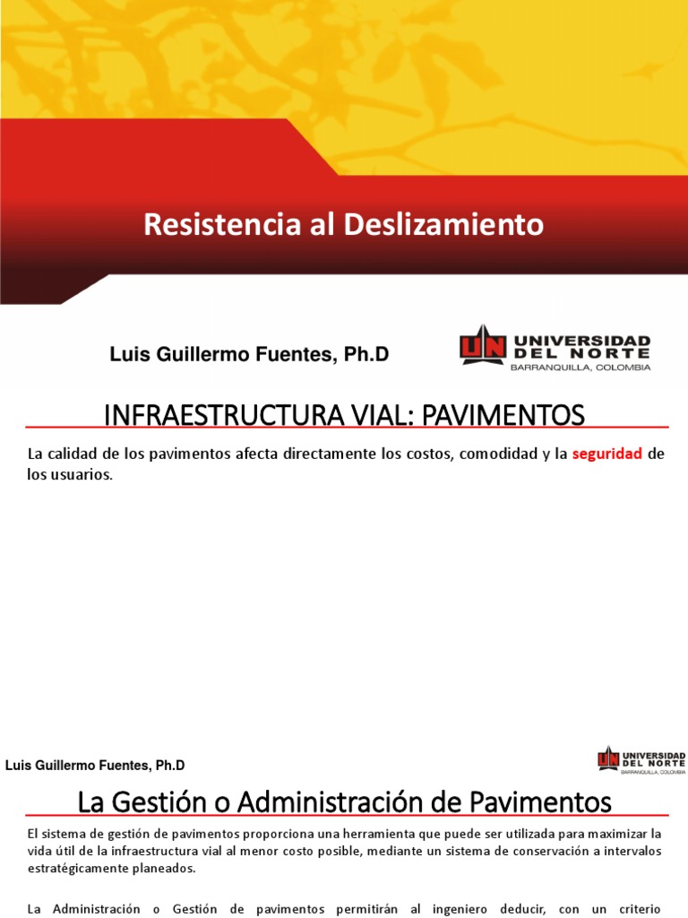 Friccion 202310 | PDF | Seguridad vial | Peatonal