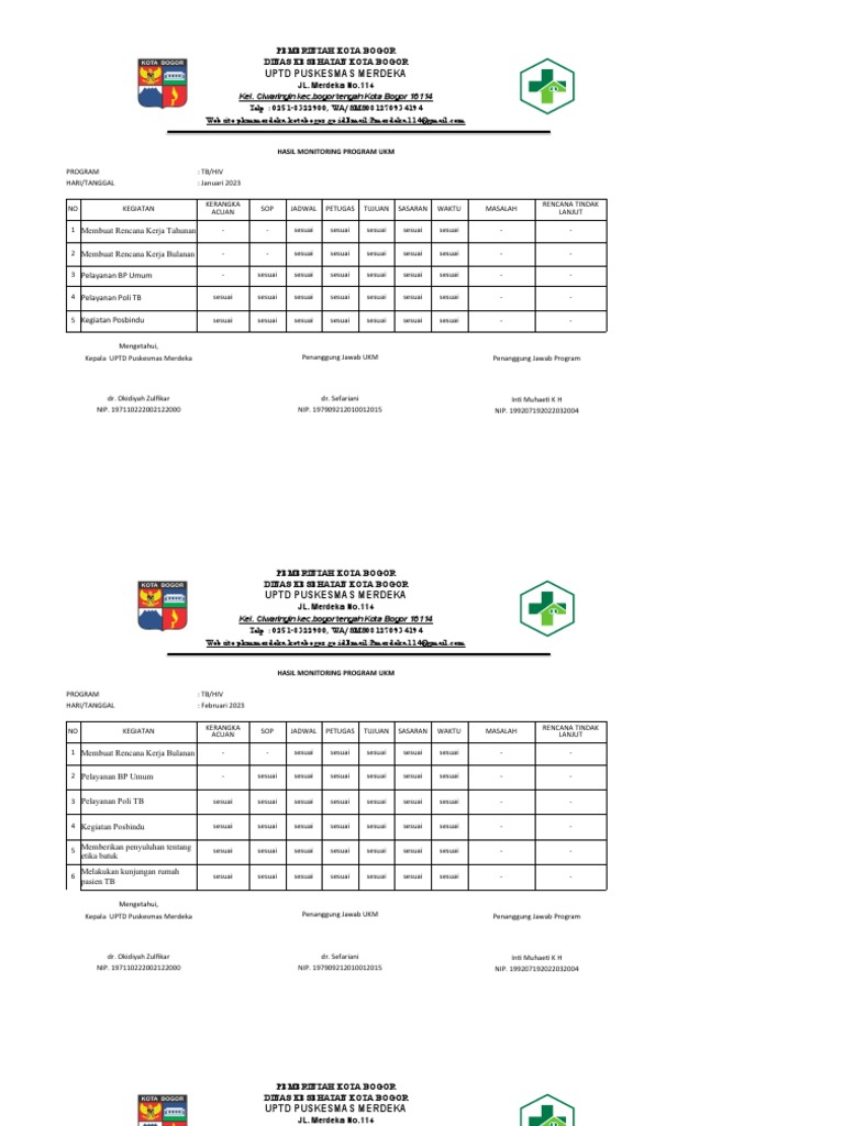 TB HIV - Monitoring | PDF