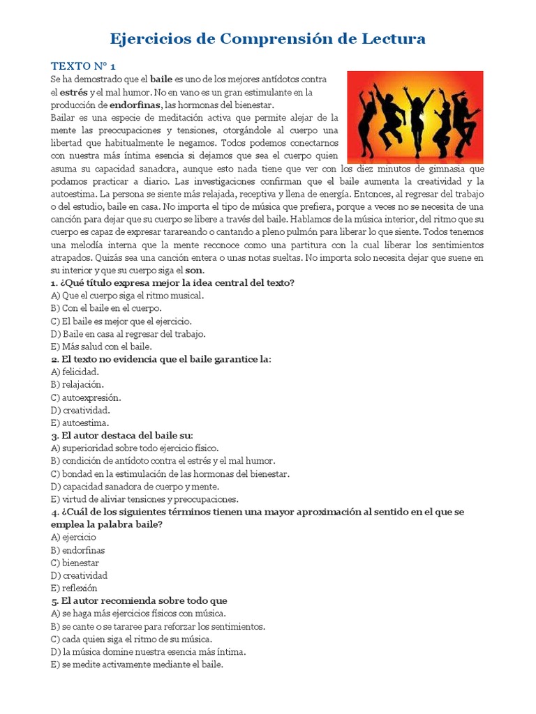 Taller De Comprension Lectora Pdf Teléfonos Móviles Publicidad