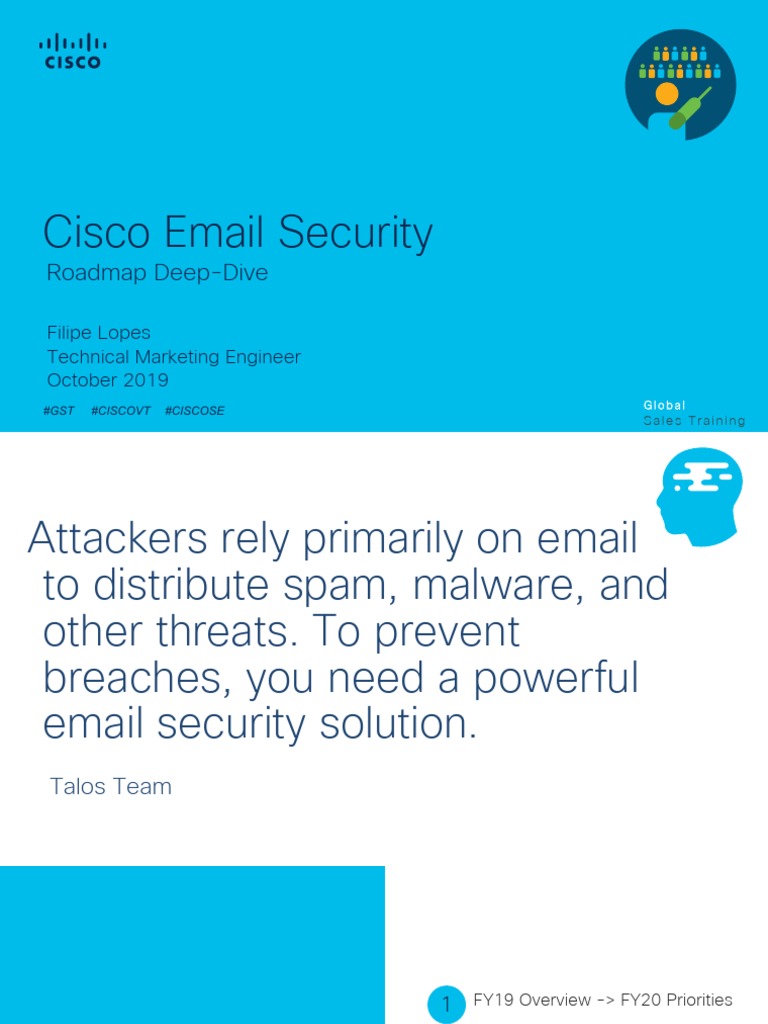 D2S6.Email Security Roadmap 13.5 and Beyond - Copy | PDF | Transport Layer Security | Phishing