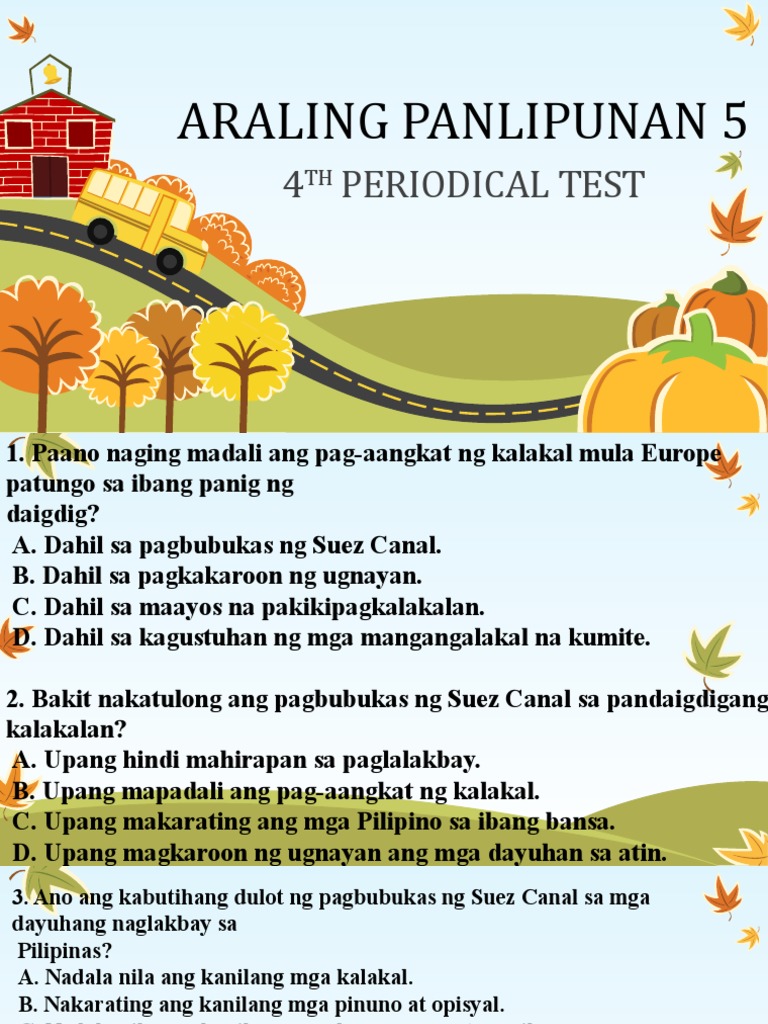 Araling Panlipunan 5 | PDF