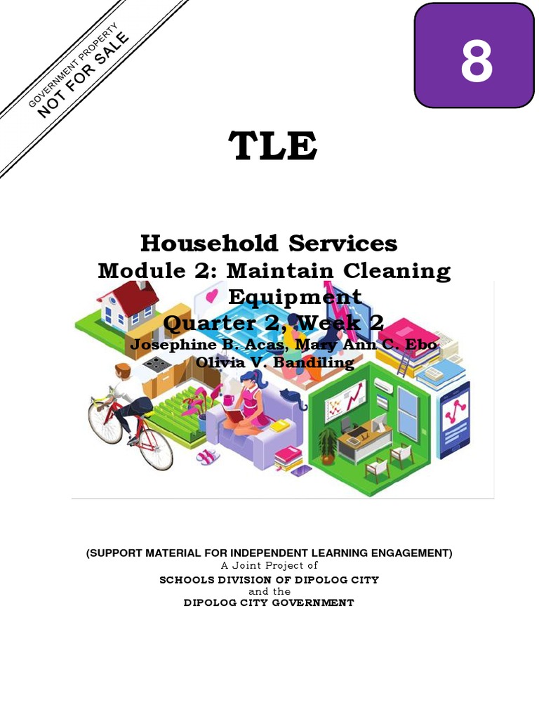 TLE8 Q2 W 2 Housekeeping | PDF | Vacuum Cleaner | Cleaning
