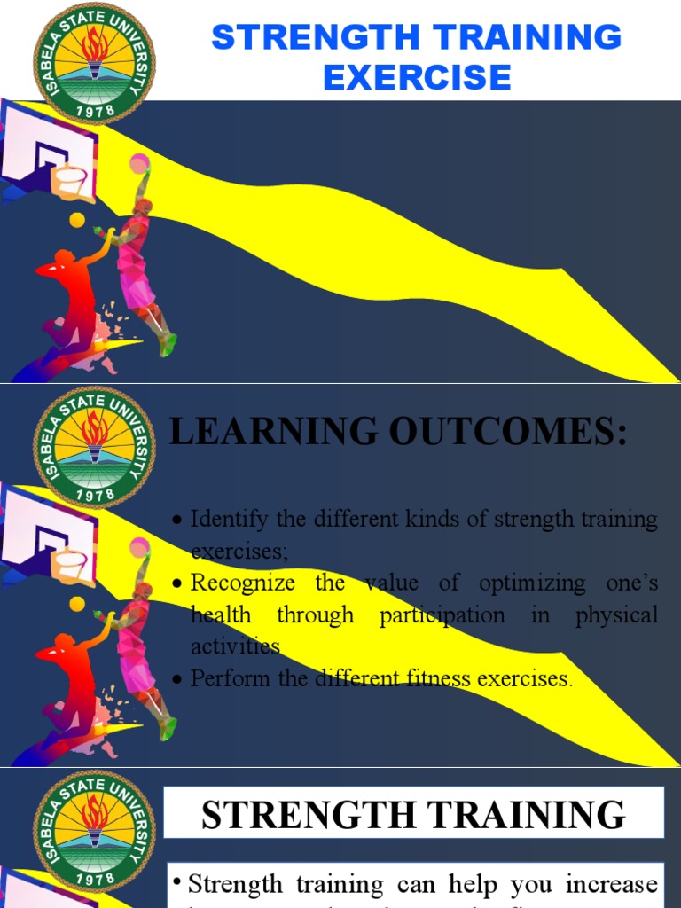 Strength Training Exercise Pdf