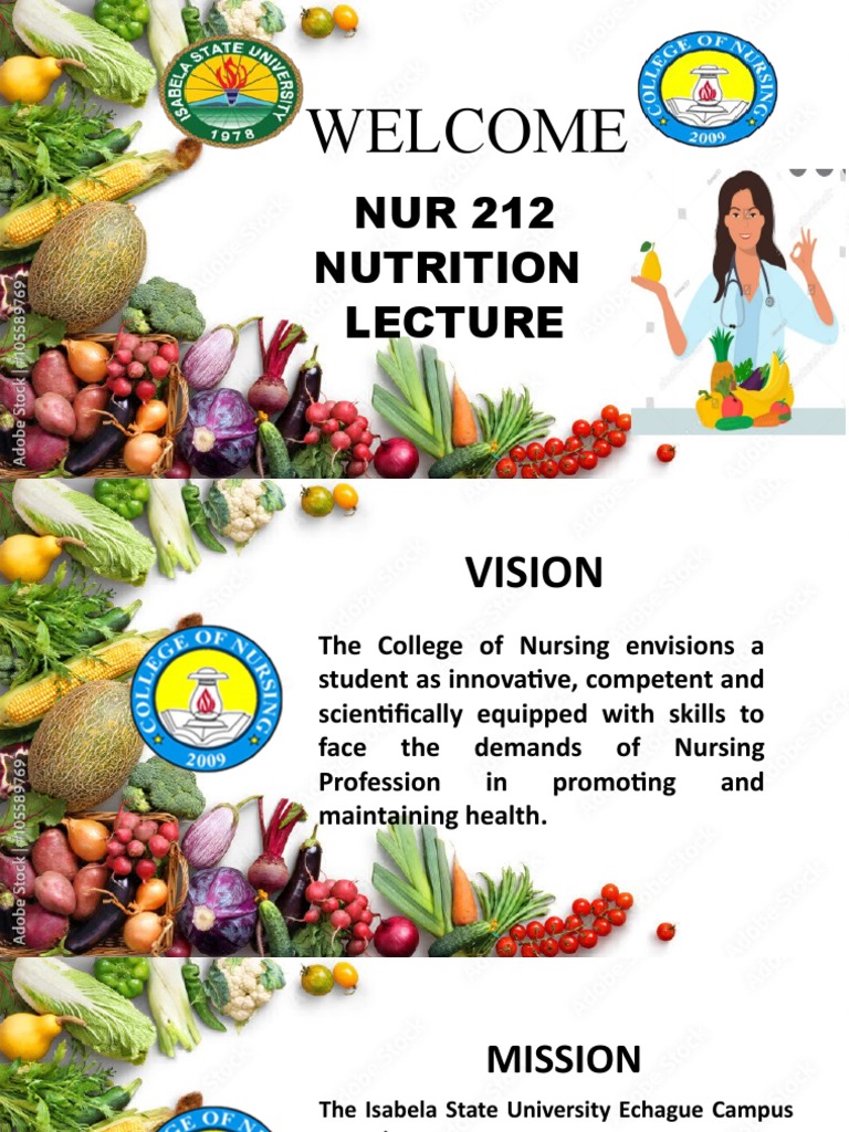 Nutrition Powerpoint Week 2 | PDF | Nutrients | Nutrition