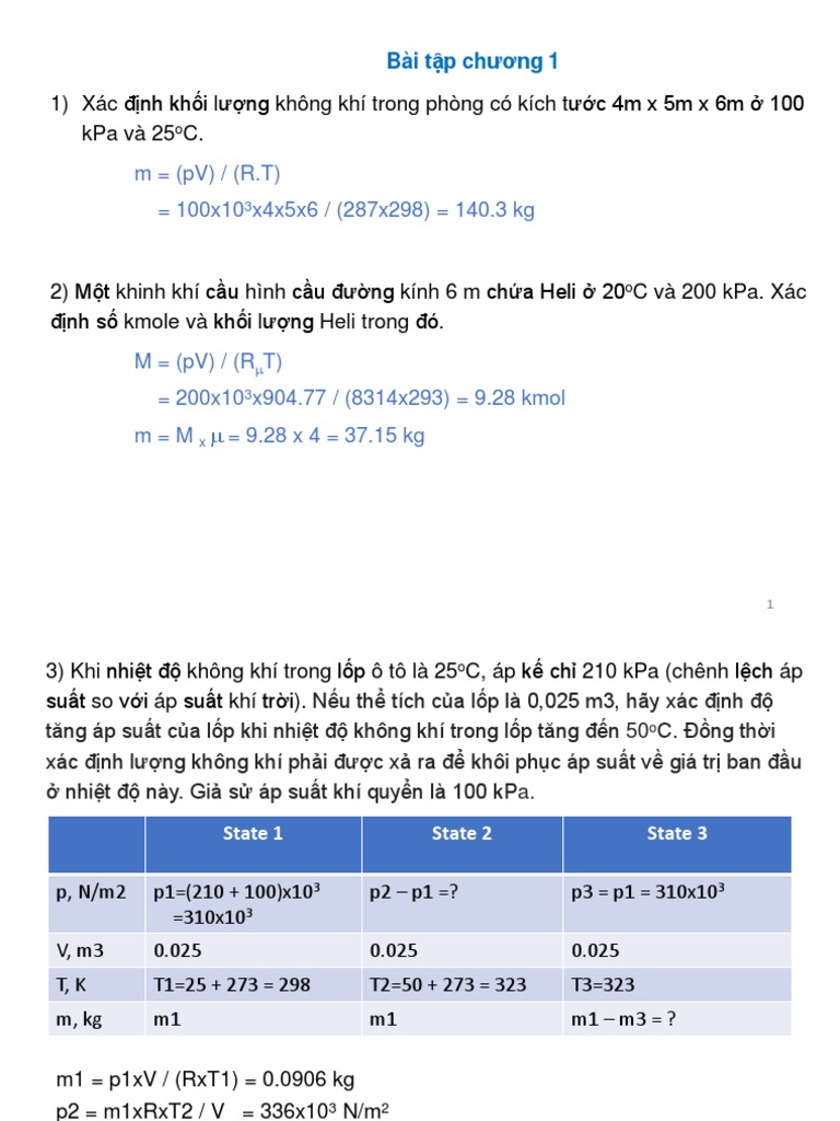 BVN Nhiệt học Tổng hợp 2 | PDF